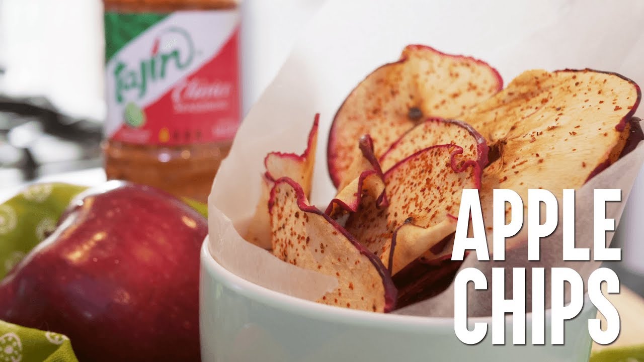 Tajin Apple Chips - YouTube