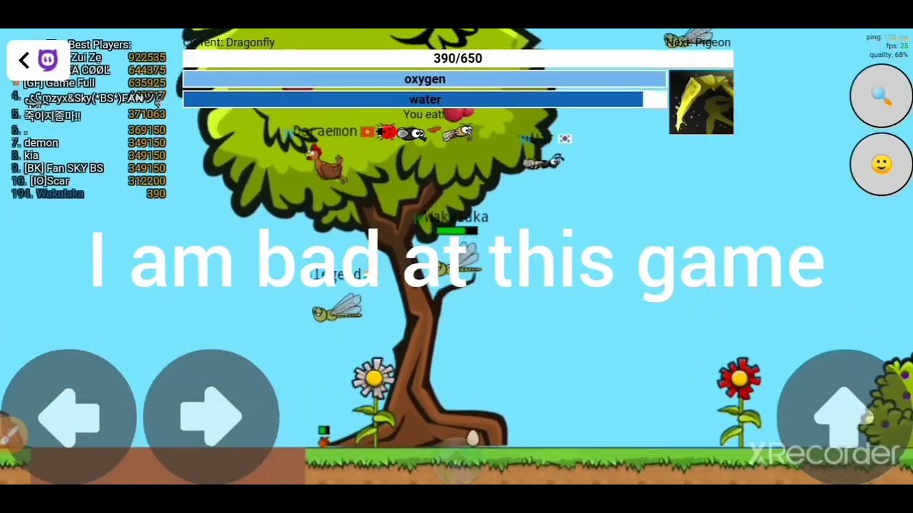 Playing evo world (fly or die ) it is very fun game - YouTube