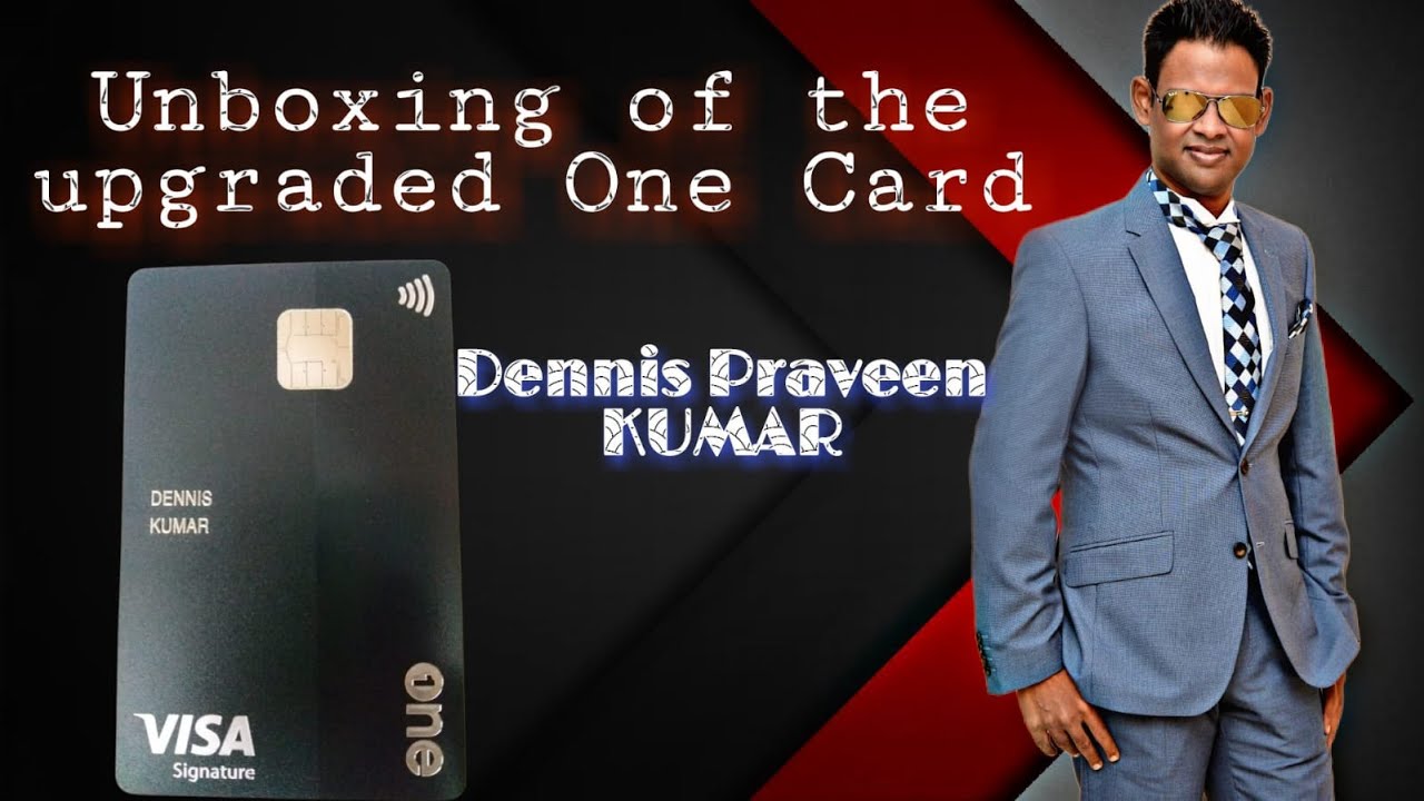 Unboxing One Card (Metal Credit Card) - YouTube