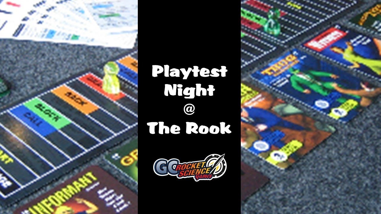 Playtest Night @ the Rook OTR...in 4 minutes - YouTube