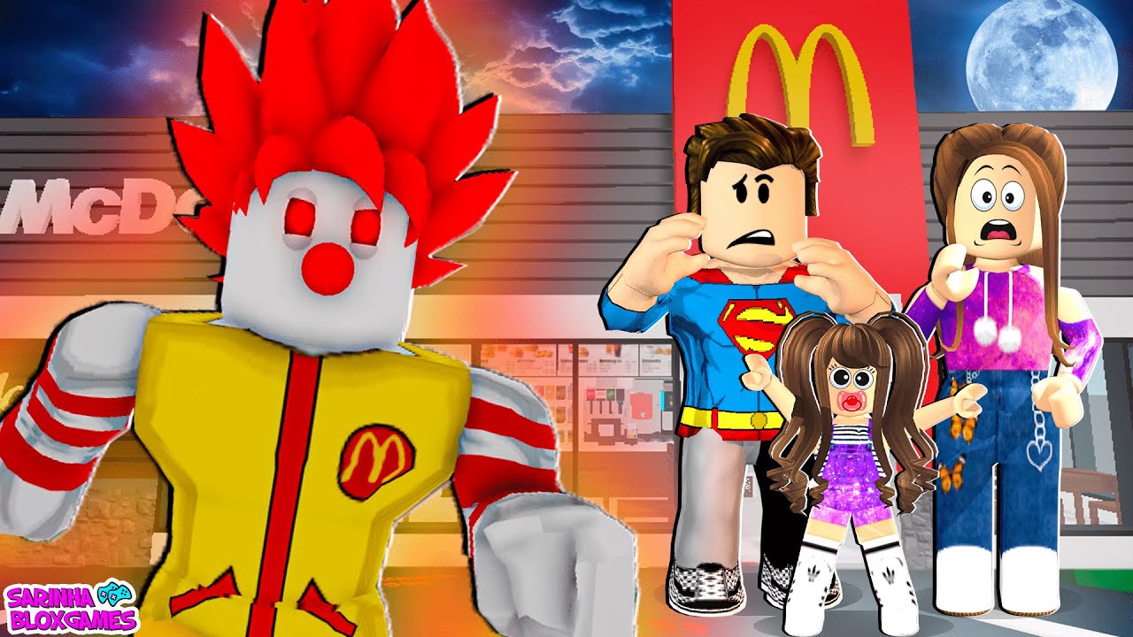Levamos A Sarinha BebÊ A Um Mcdonalds Estranho Escape Ronalds