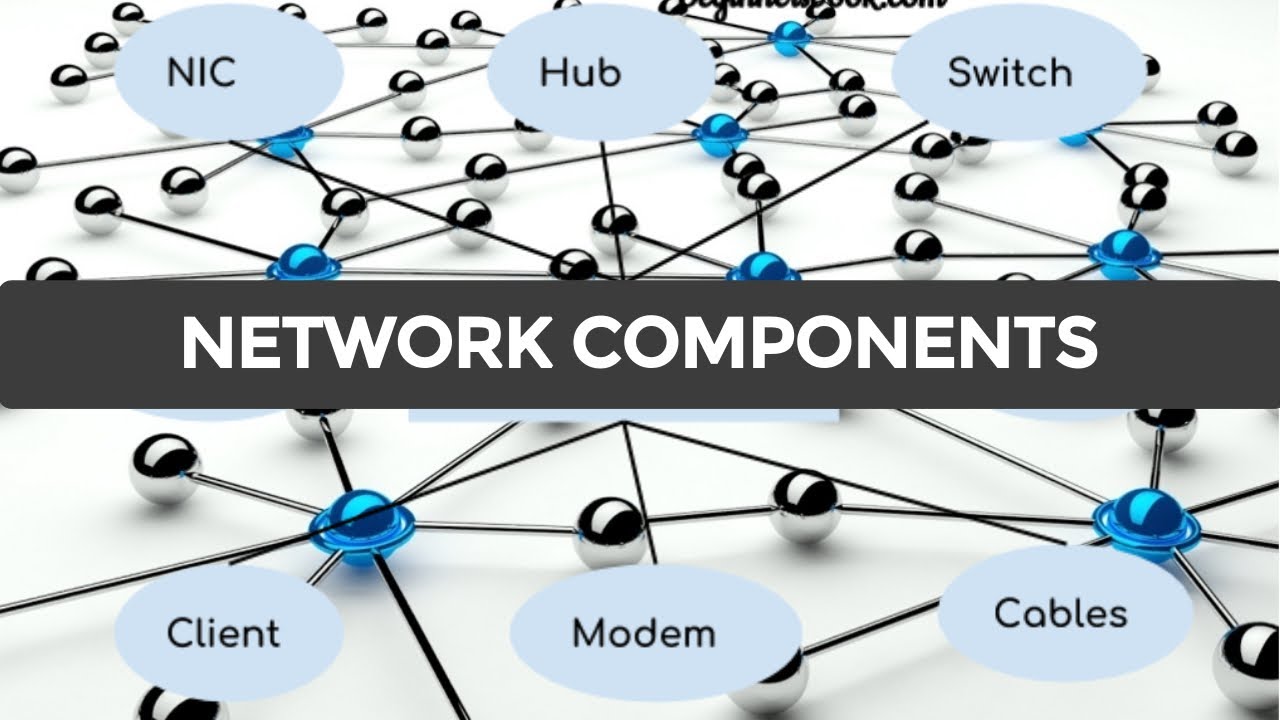 Network Components - Hub, Switch, Cables, Routers, Connector, Modem ...