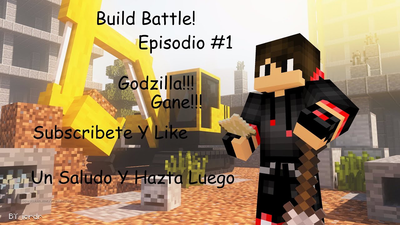 Build Battle #1-----Hypixel 1er Lugar Godzilla!! - YouTube