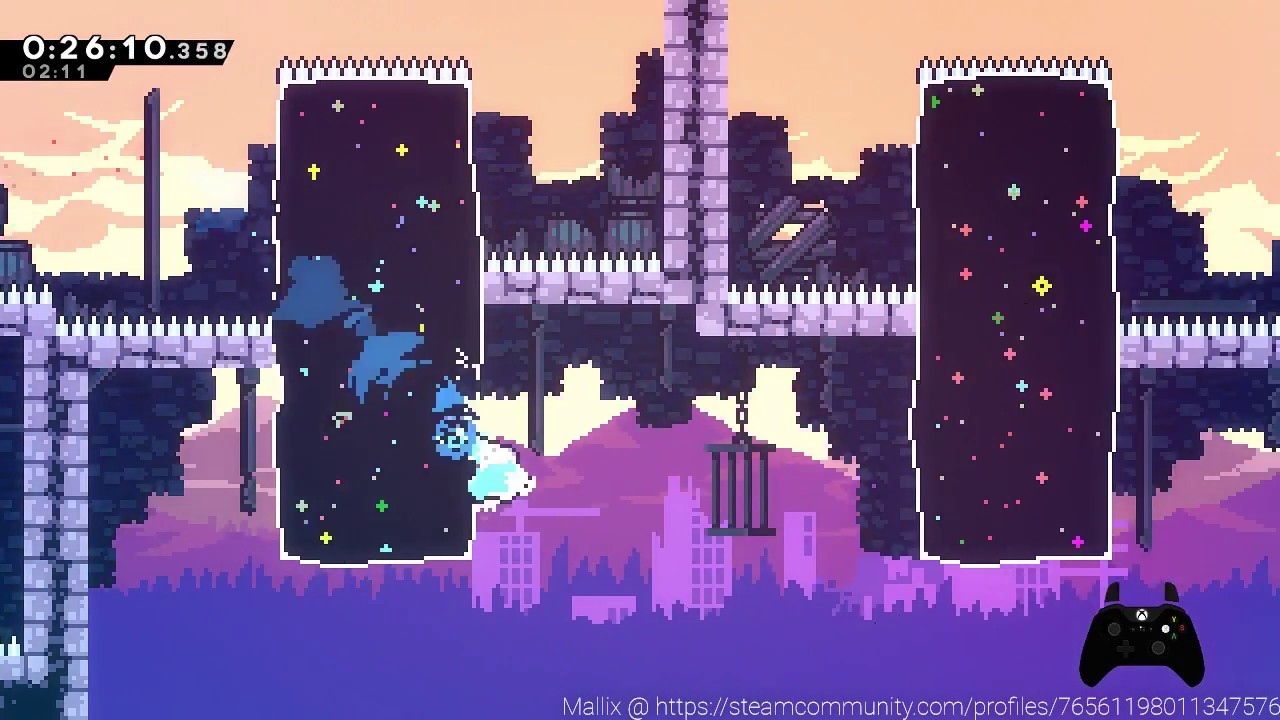 Celeste 7A Summit speedrun - YouTube