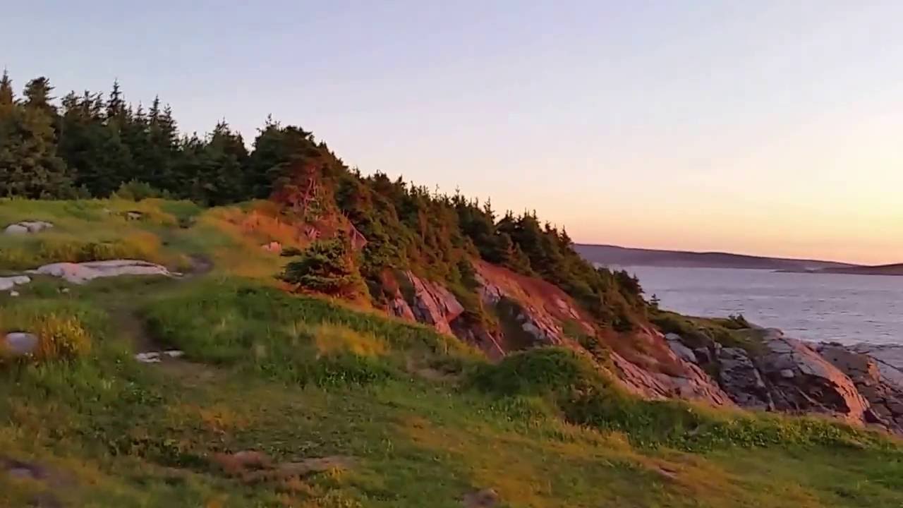 Middle Head trail, Cape Breton - YouTube