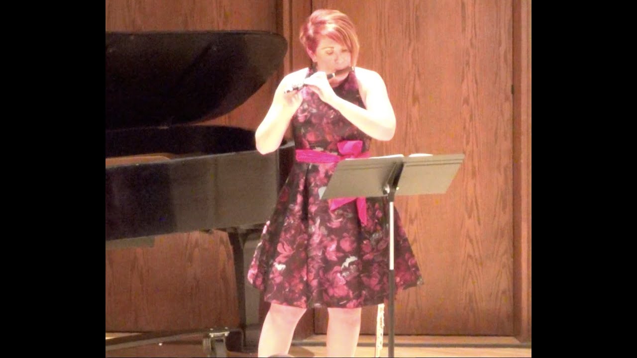 "Lachrymose" by Derek Charke; Christine Beard, piccolo - YouTube