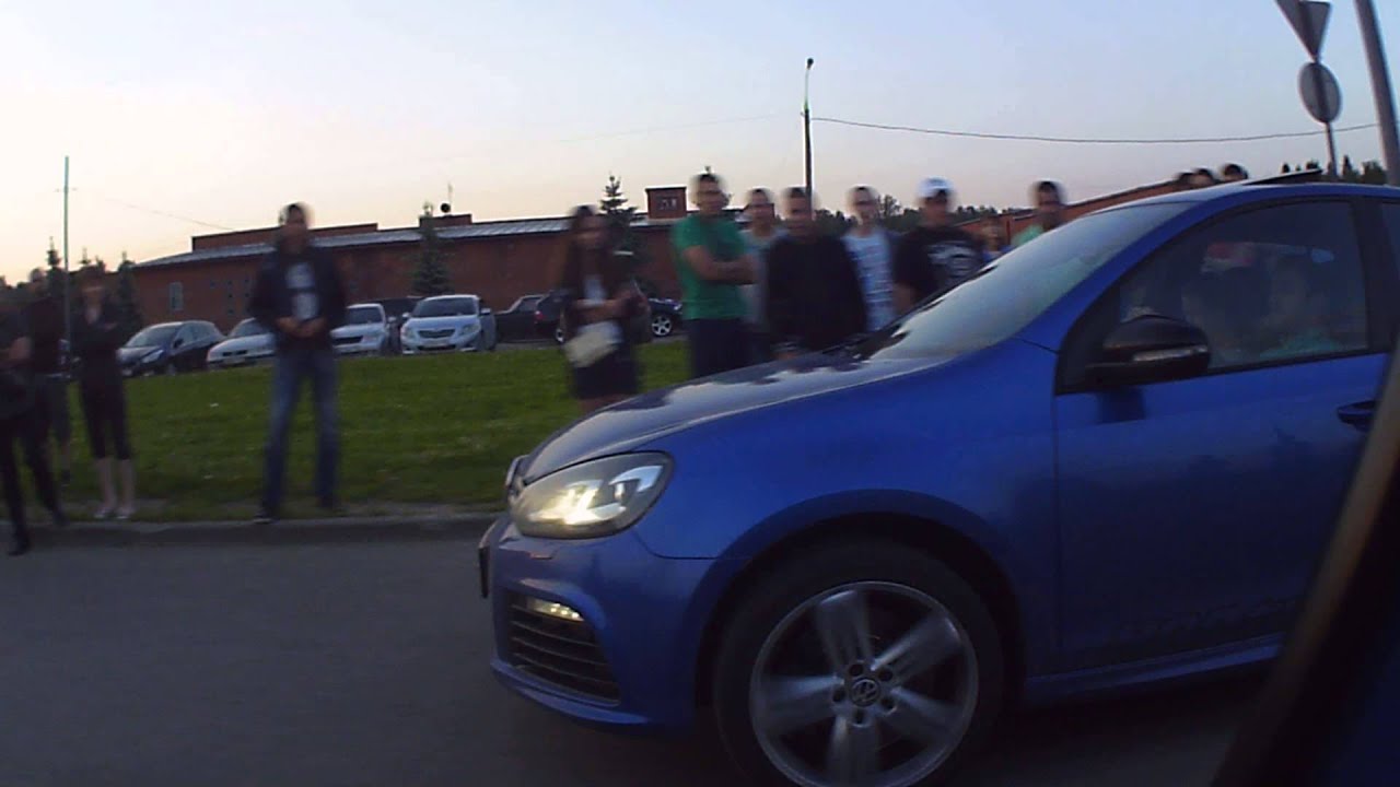 Golf HGP 384hp+ 102бензин(камера) vs Golf HGP 384hp 98бензин - YouTube