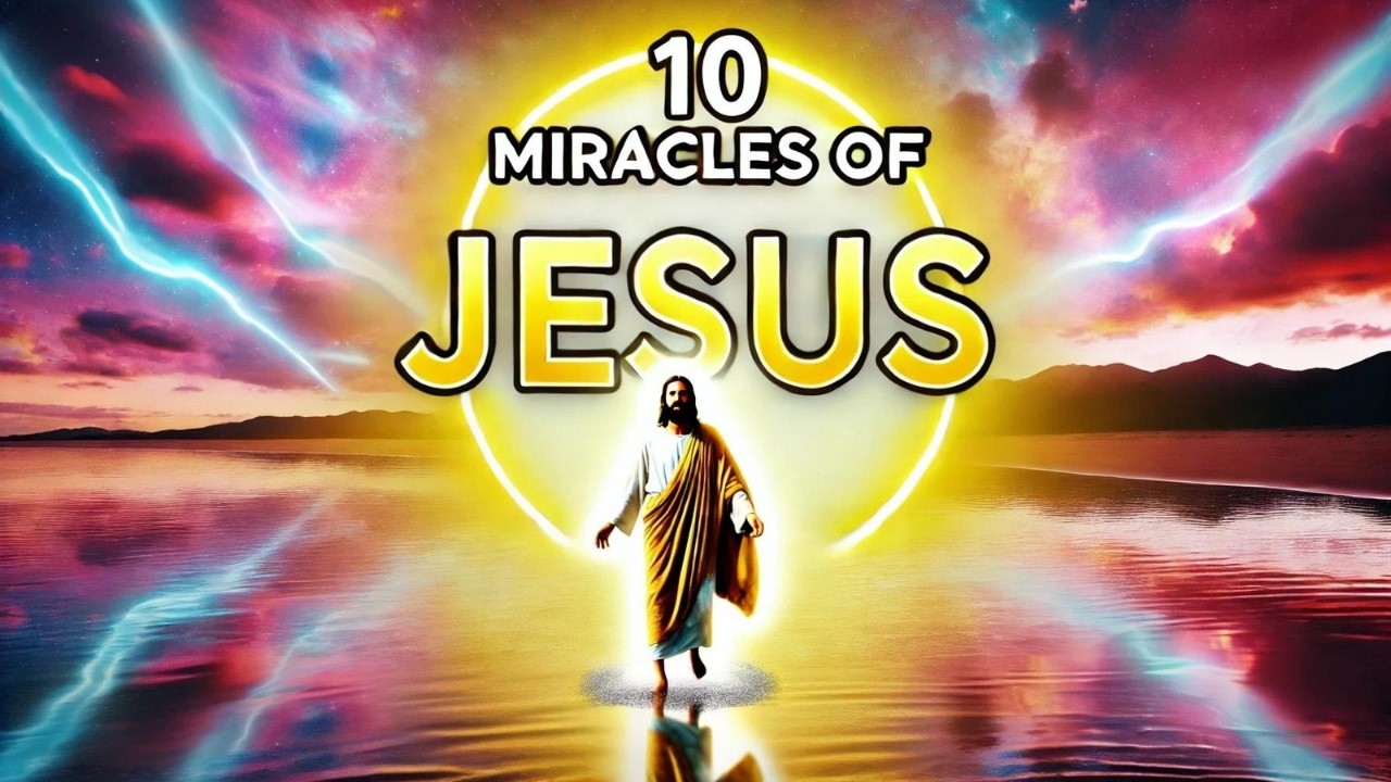 10 Miracles of Jesus Christ | BibleStoryCorner - YouTube