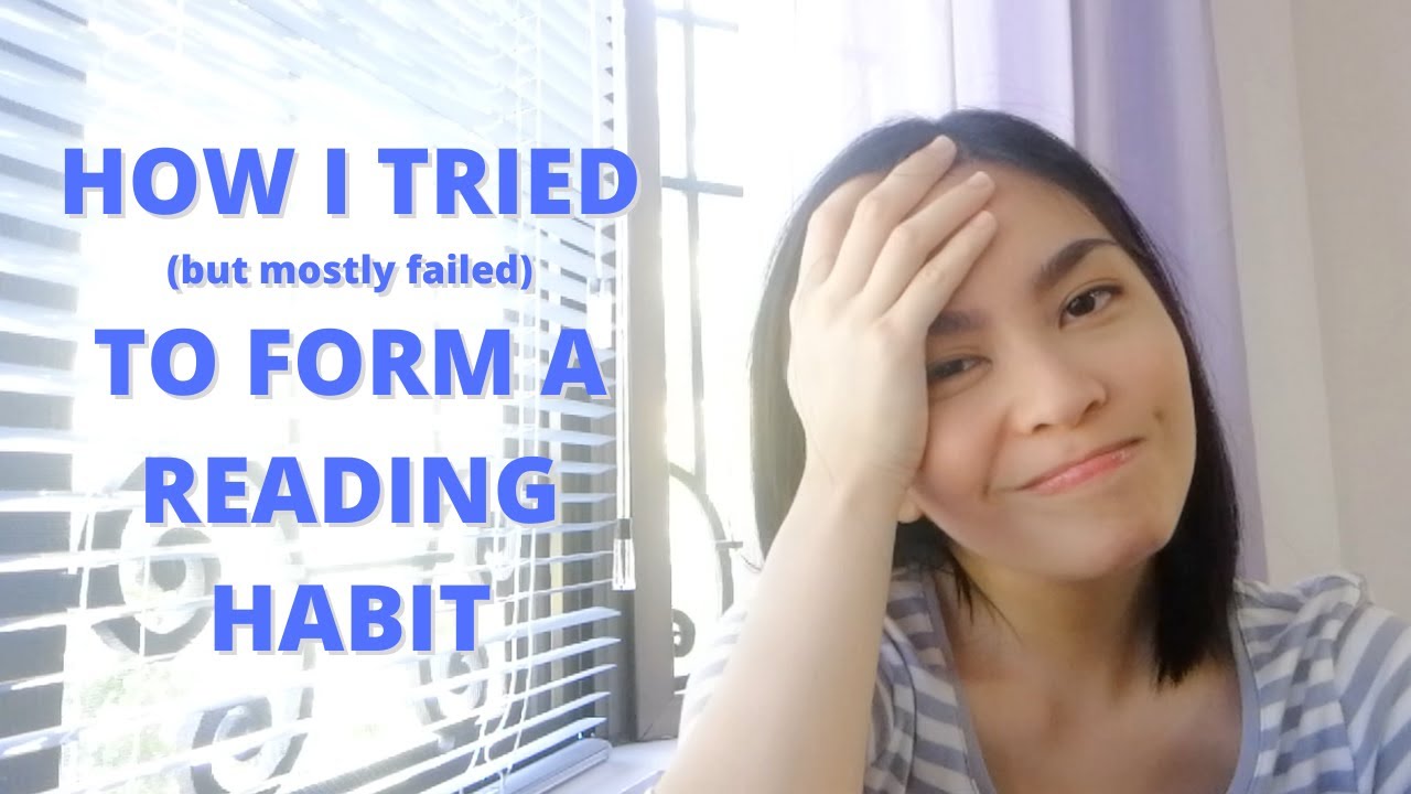 How I tried (but mostly failed) to form a reading habit - YouTube
