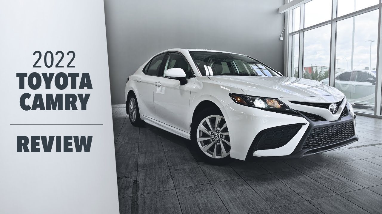 2022 Toyota Camry SE FWD - YouTube