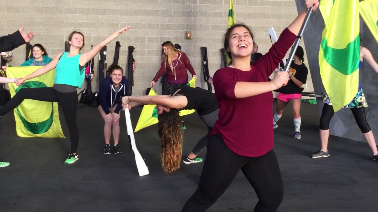 Mannequin Challenge - 2016 Oregon Color Guard - YouTube