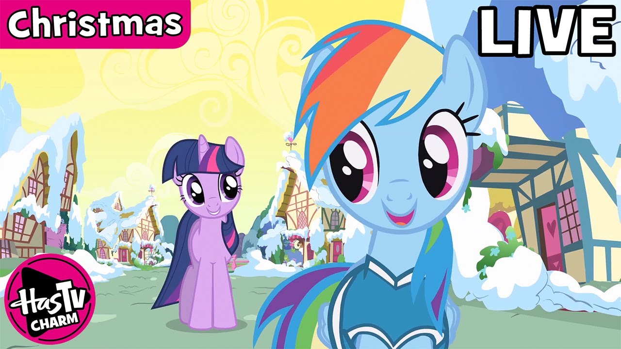 LIVE 🔴 Christmas with My Little Pony! 🎄 Full Episodes HasTV Charm - YouTube