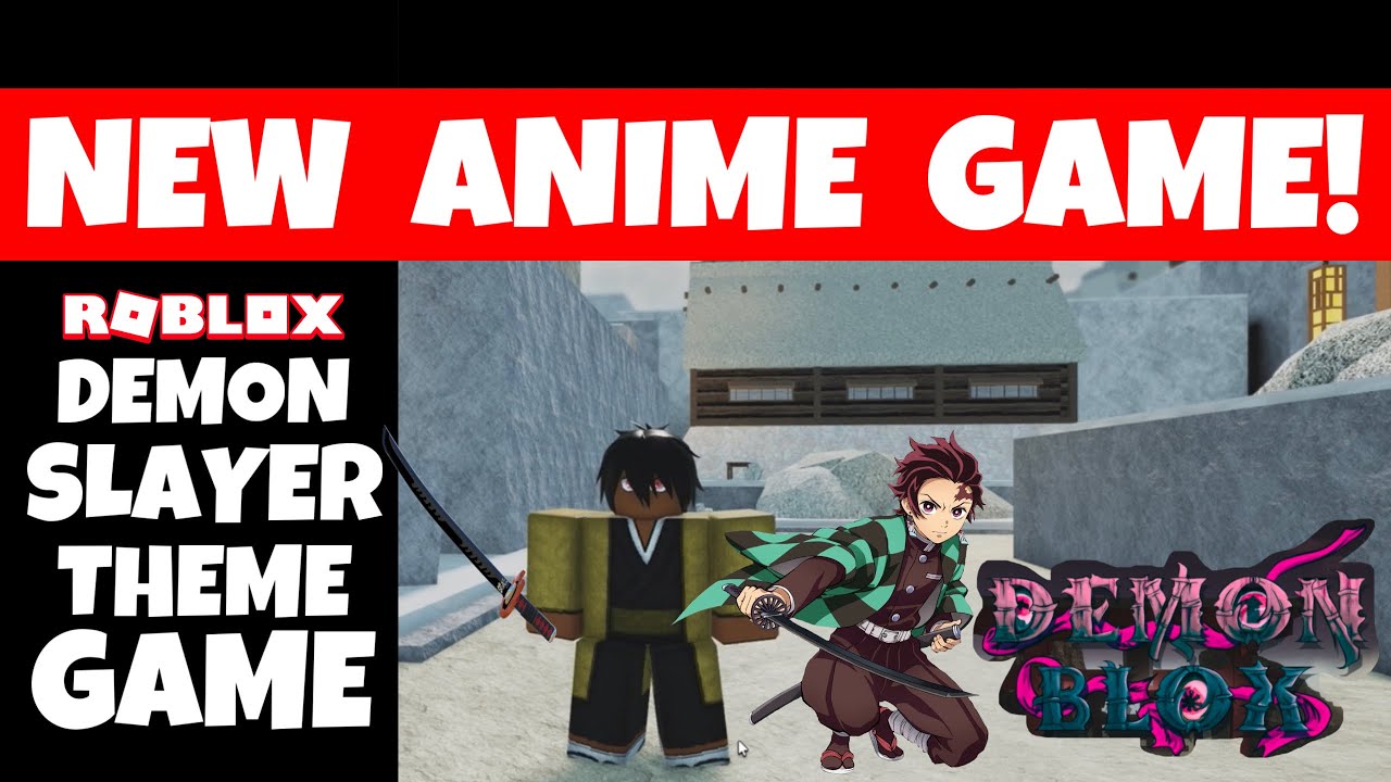 *NEW* Anime Game! Another Demon Slayer Theme Game to Play! Demon Blox ...