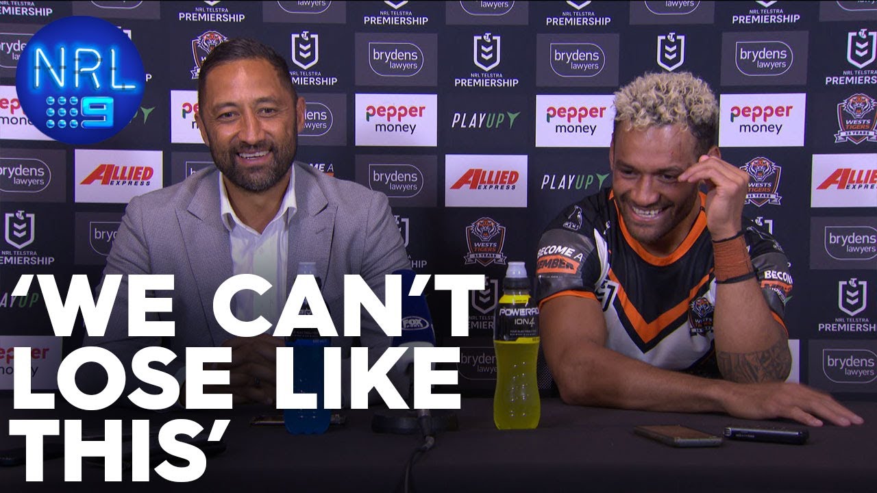 Benji Marshall on the tension in the coaching box: NRL Presser | NRL on ...