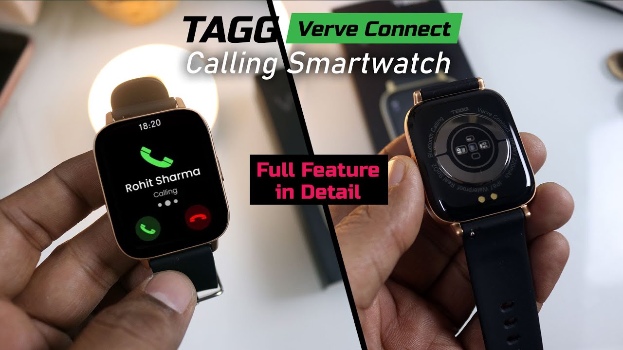 Tagg Verve Connect Smartwatch ⚡ Best Calling Smartwatch Under 3000 ...