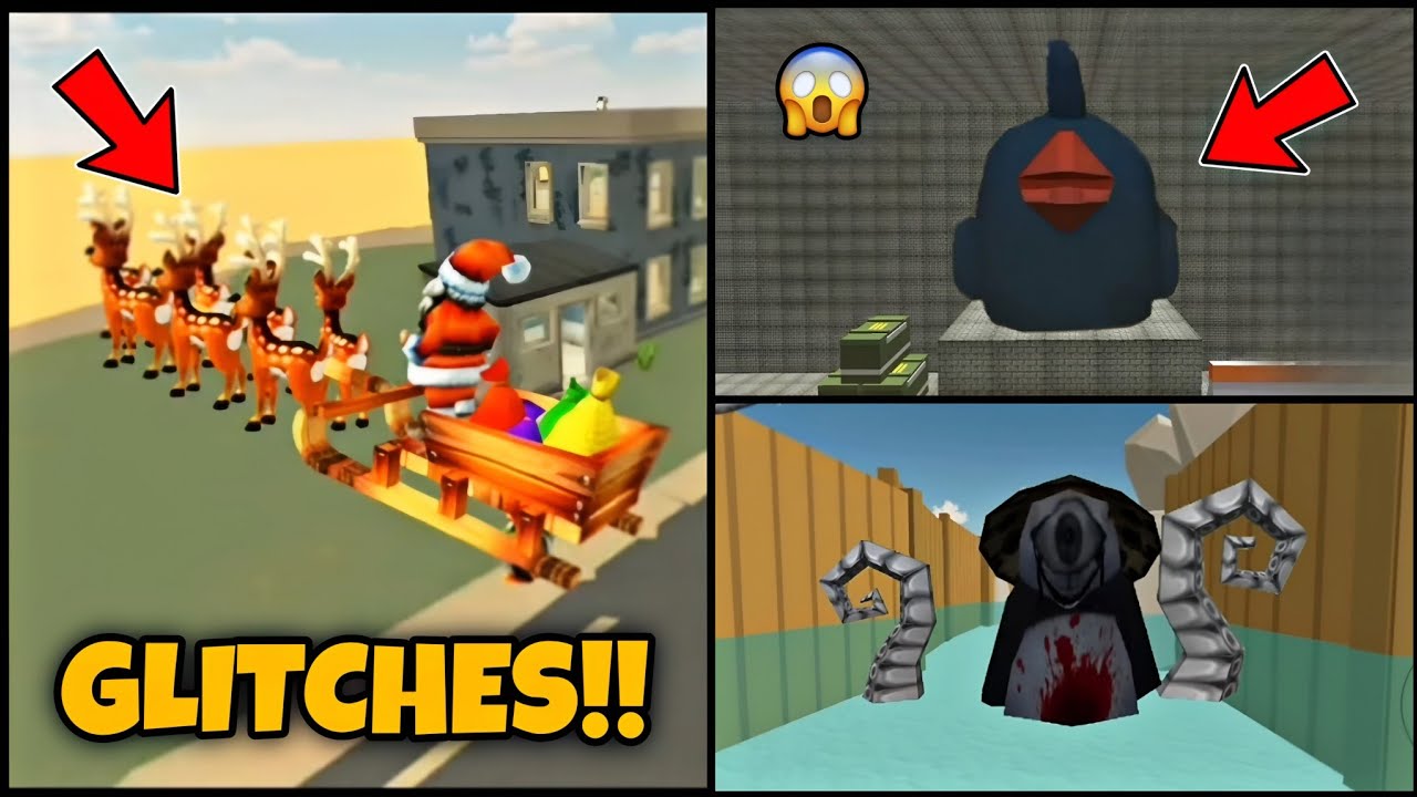 😱 CHICKEN GUN TOP SECRET GLITCHES THAT NO ONE NOTICED!! CHICKEN GUN ...