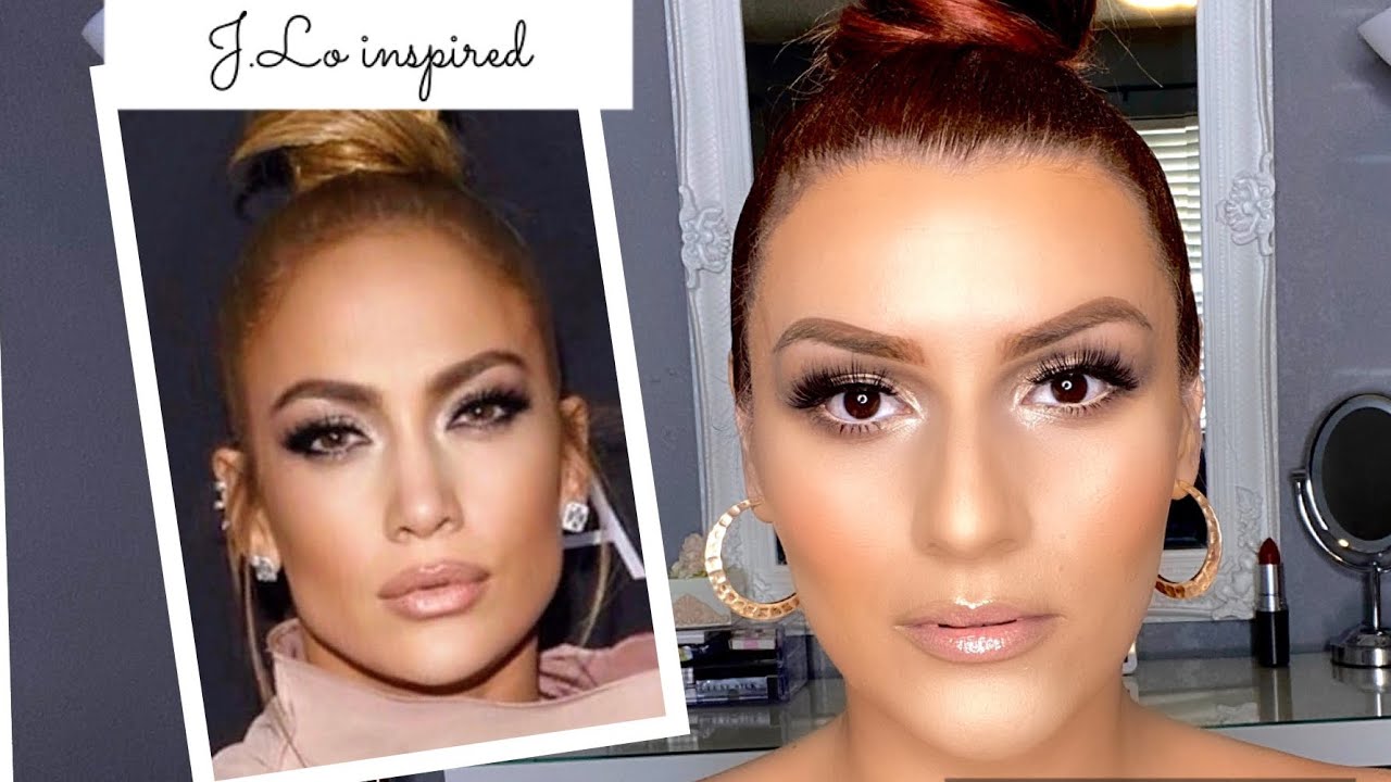 JLo MAKEUP TUTORIAL/ TIPS PARA TRANSFORMARTE EN JLo - YouTube