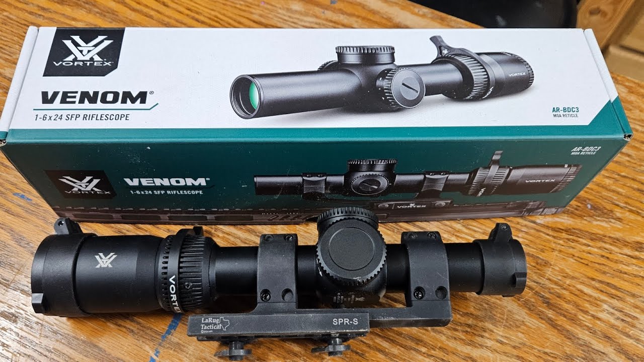 Regular Dude Gear Reviews || Vortex Optics Venom 1-6×24 LPVO - YouTube