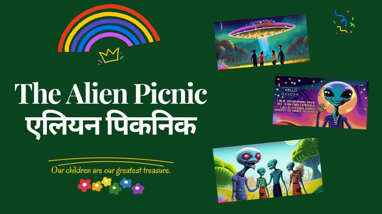 The Alien Picnic I एलियन पिकनिक I Funny Story I Kids Fun Story I - YouTube