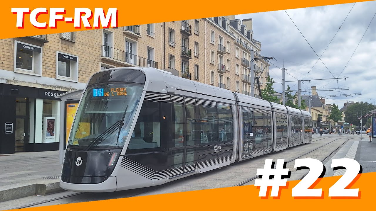 [ TCF-RM ] #22 - Un tour dans les Transports de Caen : Twisto (Bus ...