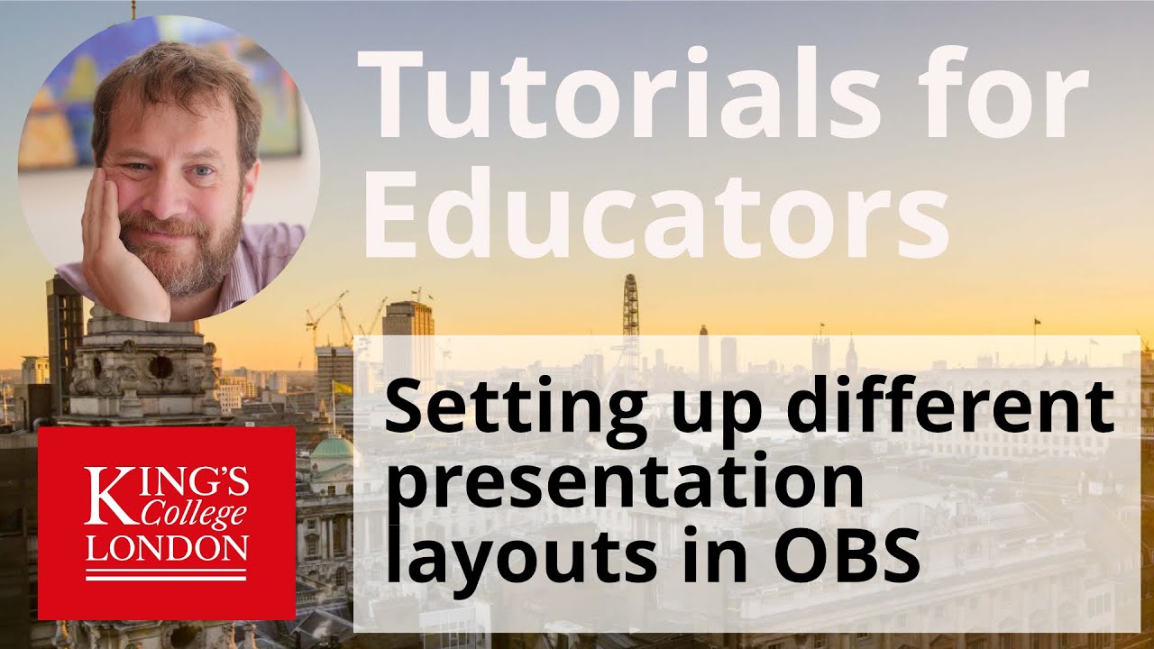 Setting up different presentation layouts for teaching with OBS - YouTube