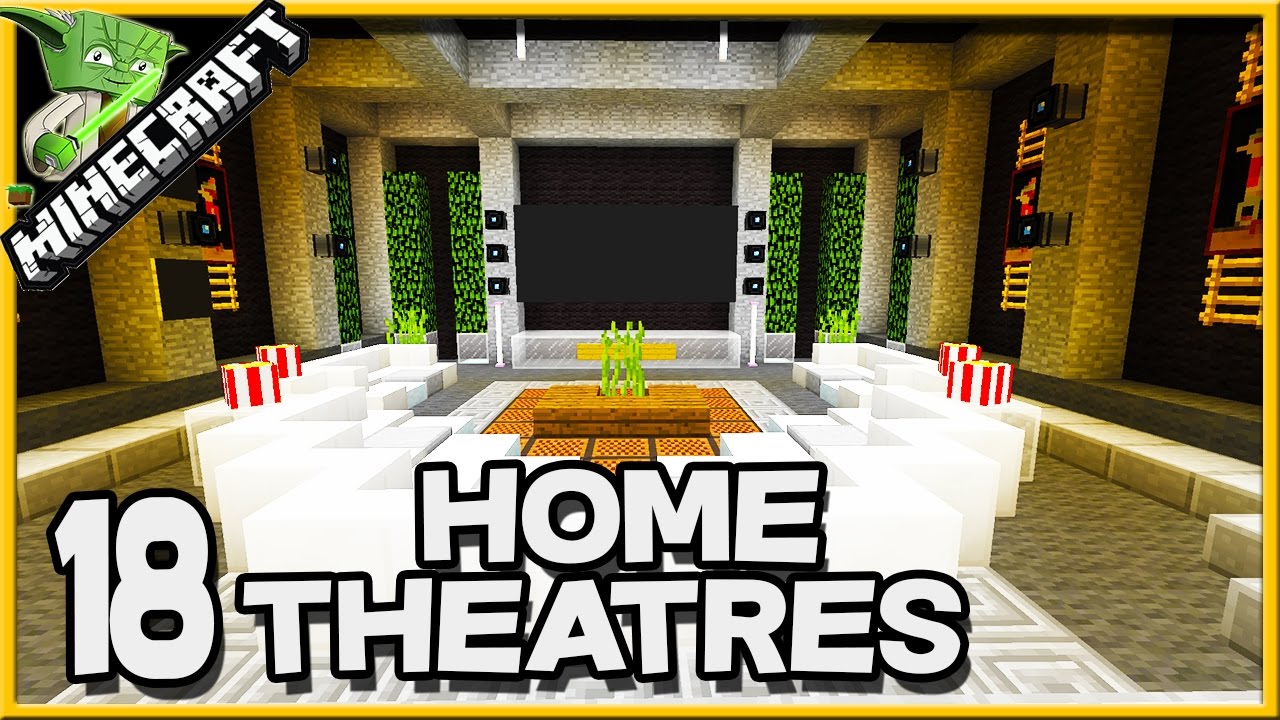 Minecraft Movie Theater Outside