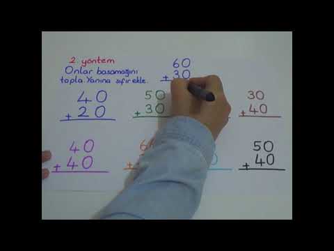 2. SINIF 10'UN KATLARIYLA ZİHİNDEN TOPLAMA İŞLEMİ