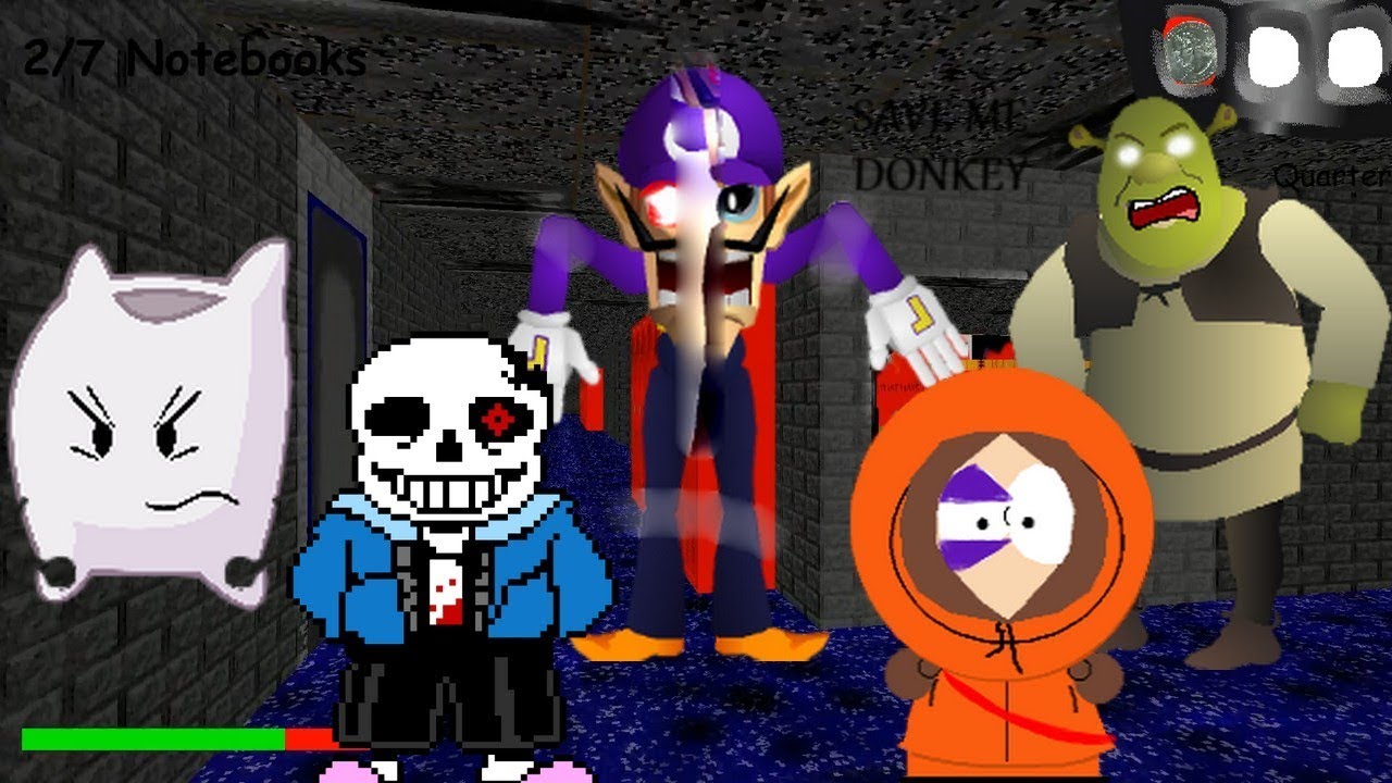 Luigi's Basics 2 - Pillow DLC - Baldi's Basics Mod - YouTube