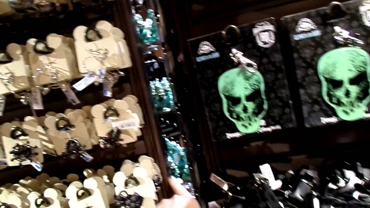 Haunted Mansion Memento Mori store walkthrough #1 - YouTube