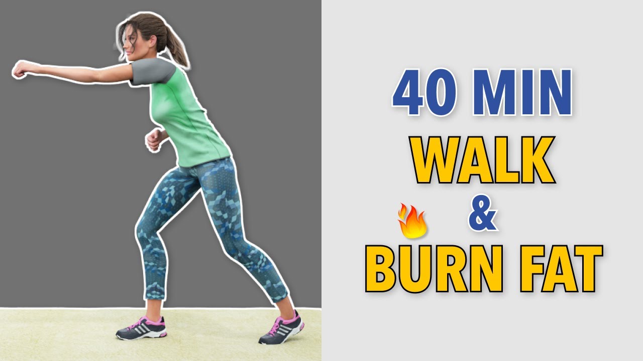 40-Minute Full Body Fat Burning Workout - YouTube