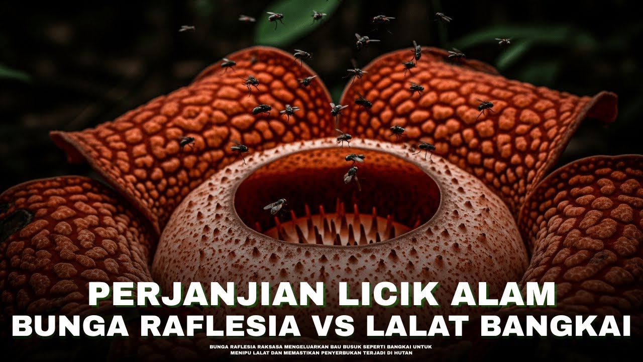 Trik Licik Bunga Raflesia! Menipu Lalat Bangkai untuk Bertahan Hidup ...