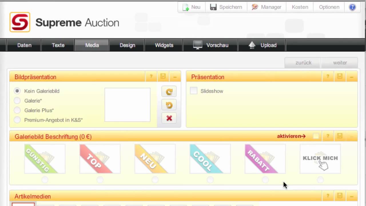Supreme Auction - eBay Software Nr.1 - YouTube