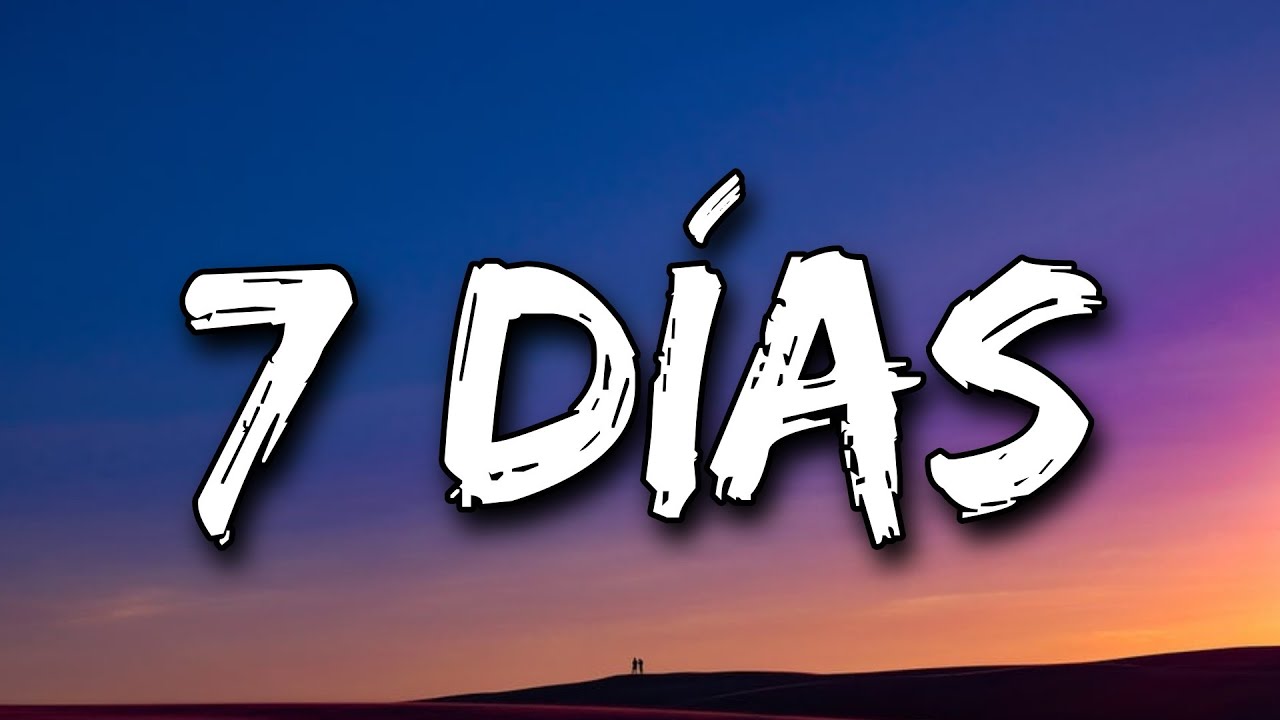 Romeo Santos - 7 Días (Letra/Lyrics) - YouTube