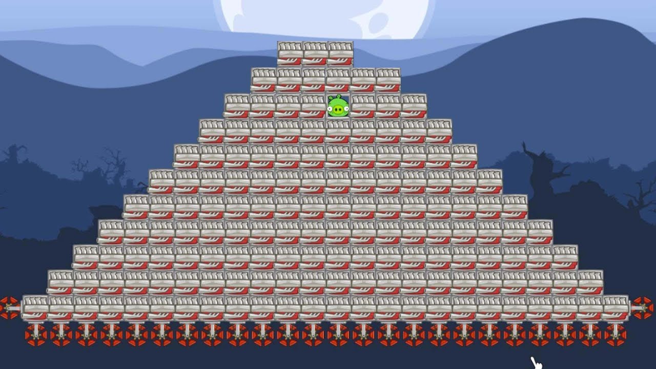 Bad Piggies - GIANT PYRAMID TANK! BIGGEST TANK EVER (Field of Dreams ...