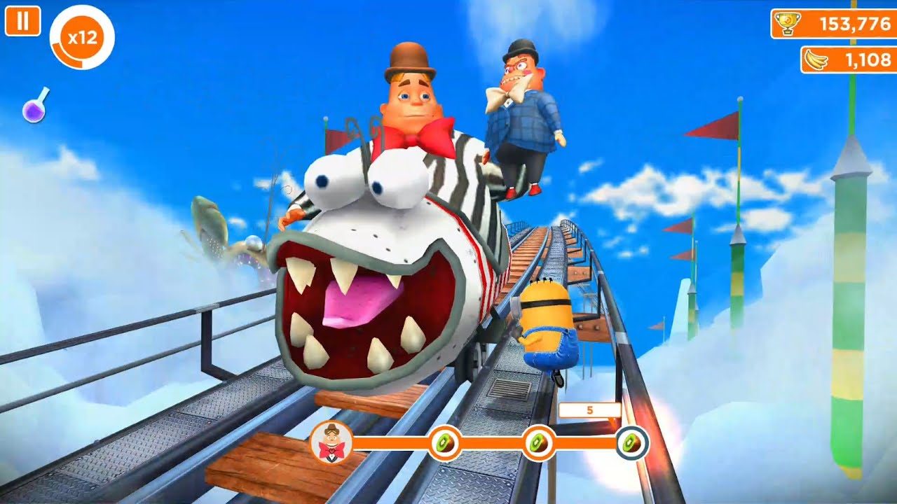 Despicable Me: Minion Rush - Villaintriloquist Boss Level in Super ...