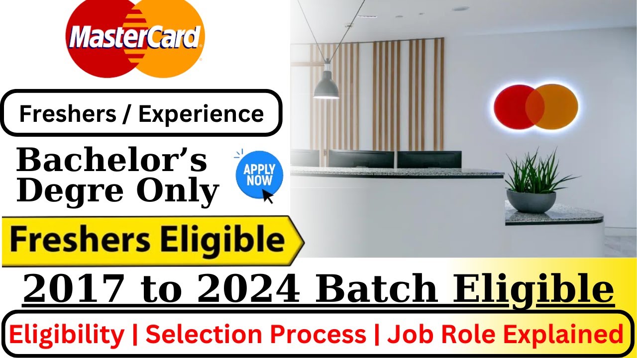 Mastercard Recruitment 2024 🔥🔥| Latest Job Vacancy 2024 |Latest Job ...