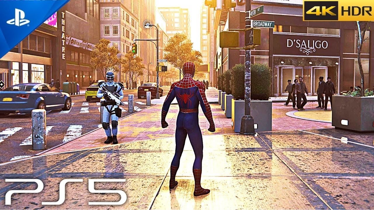 (PS5) SPIDER MAN is just AMAZING on PS5 | Ultra High Realistic Graphics ...