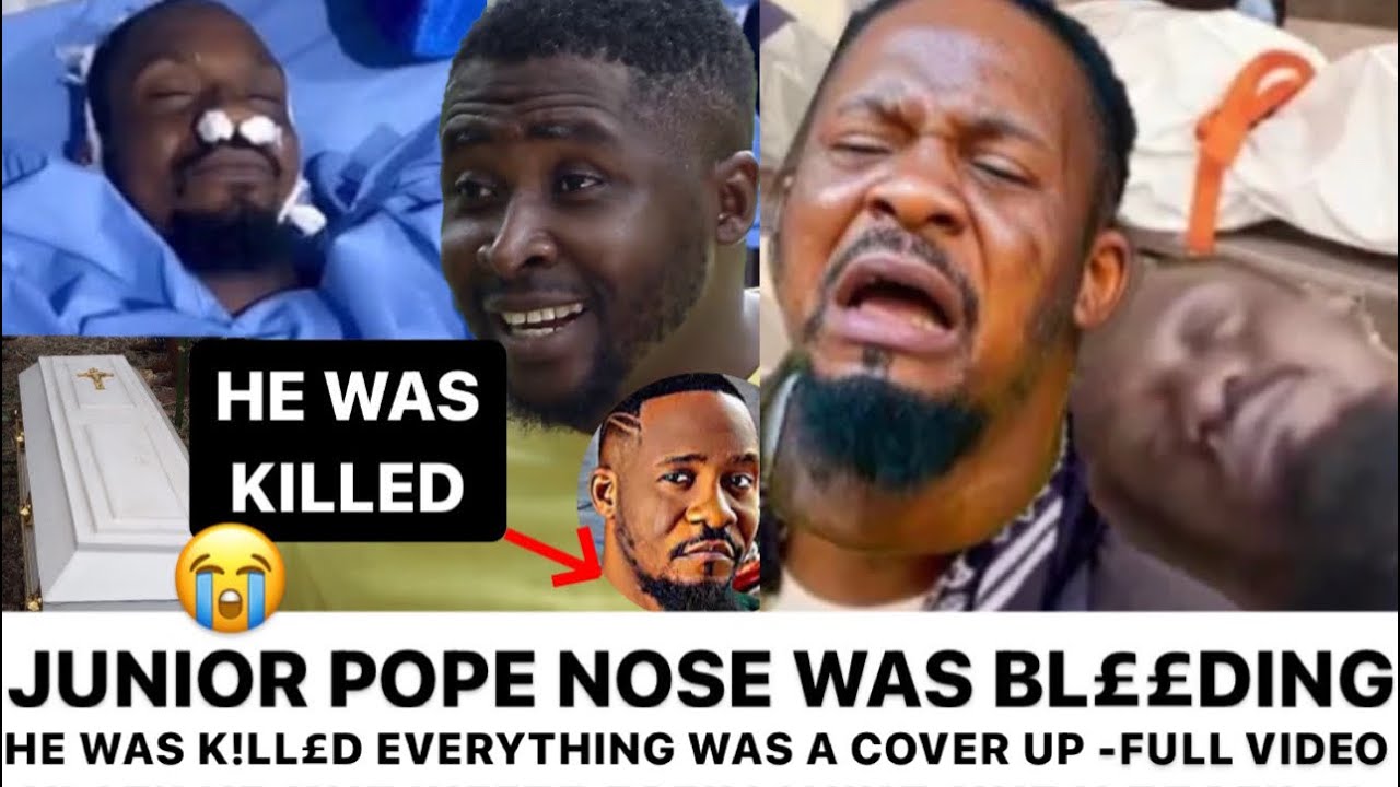 Junior Pope N0SE Was Bl££DING😳He Was K!LL£D…I WILL TAKE CARE OF JNR ...