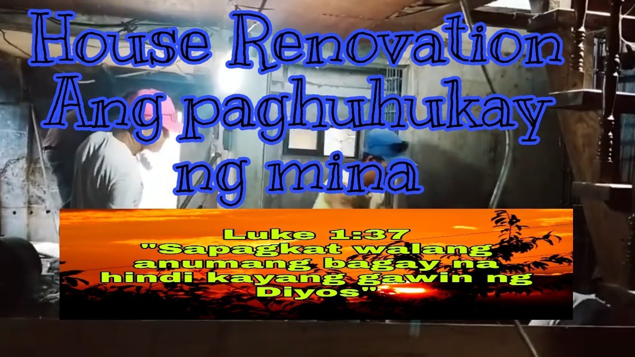 House Renovation ng inay at itay,Update - YouTube