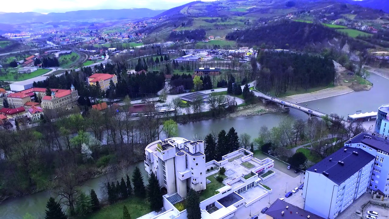 VISOKO- PTIČIJA PERSPEKTIVA : BETONSKI MOST-KAČARA - YouTube