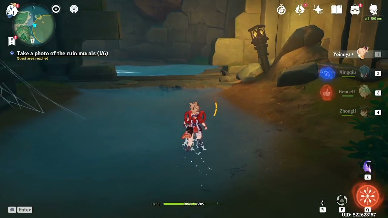 All 6 Ruin mural Location - Genshin Impact - YouTube