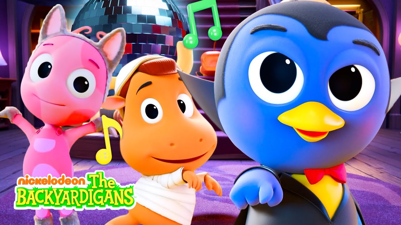 Backyardigans Sing the "Monster Dance Party" Song! w/ Pablo | The ...