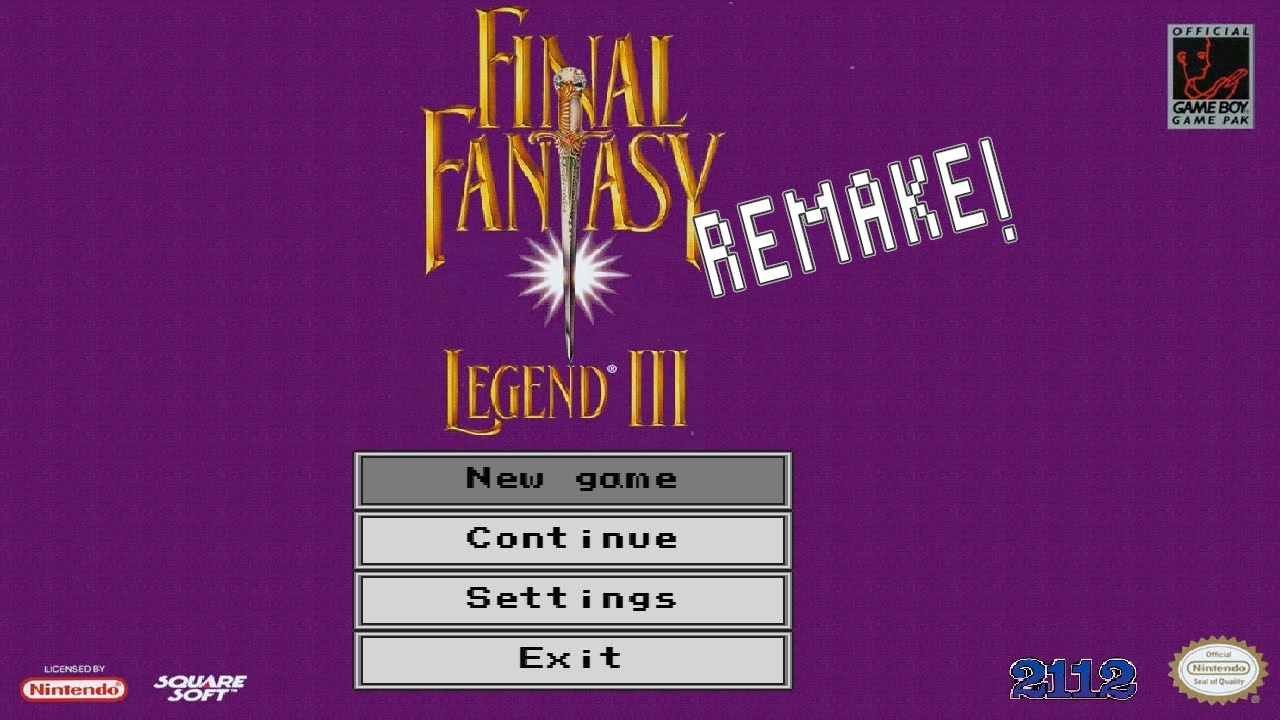 Whatever Friday Stream - Final Fantasy Legend 3 Remake - YouTube