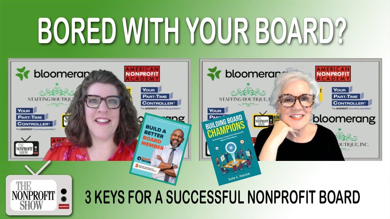 Bored with Your Board? 3 Key Traits for a Successful Nonprofit Board ...