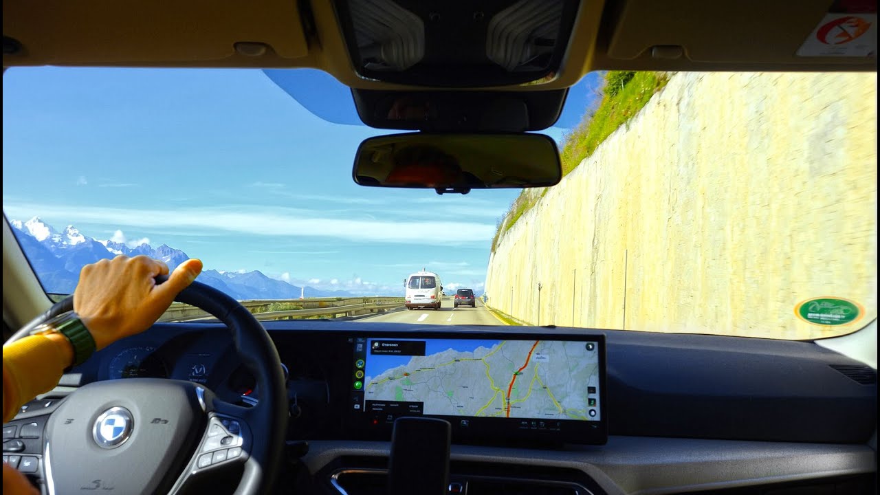 Driving 4k in Switzerland to Geneva 4k60fps HDR - YouTube