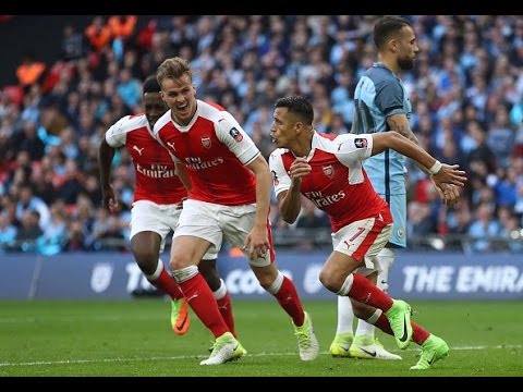 Arsenal vs Manchester City 2-1 April 23rd 2017 All Goals and Highlights!