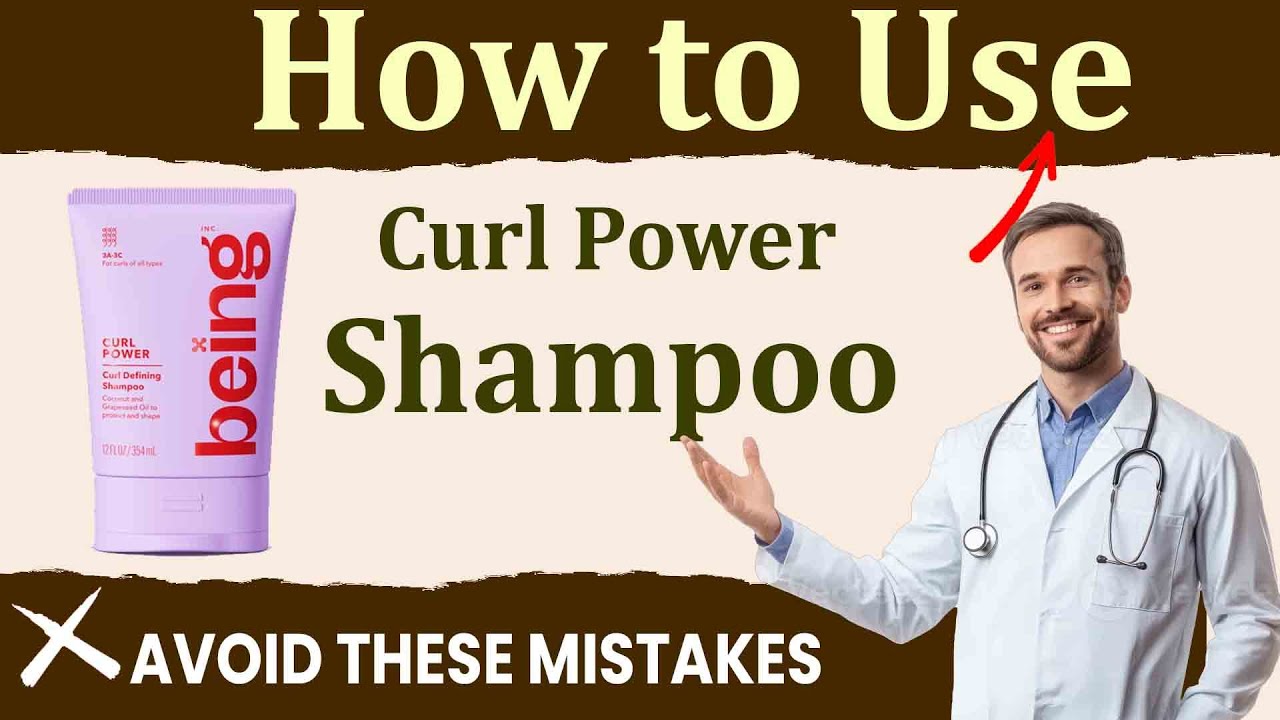 How to Use Being Curl Power Curl Defining Shampoo - Avoid These ...