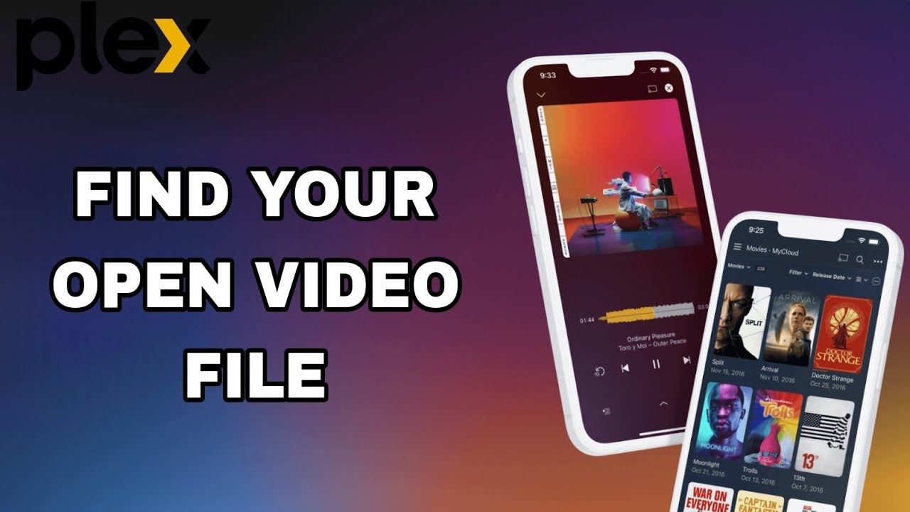 How To Find Your Open Video File On Plex App - YouTube
