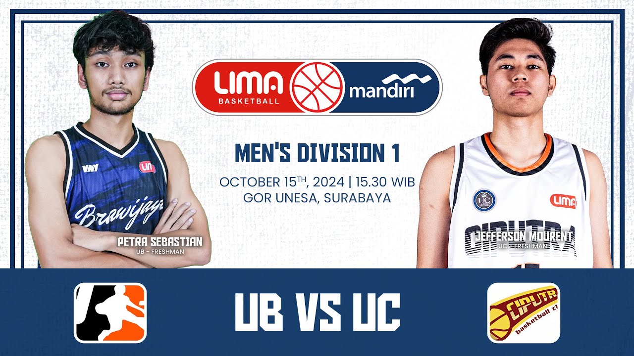 UB vs UC SURABAYA | Men's Division 1 | Surabaya | Oct 15 - YouTube