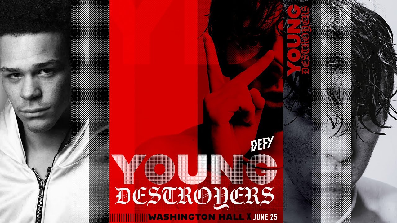 AEW's Dante Martin vs Nick Wayne - June 25th - DEFY - Young Destroyers ...